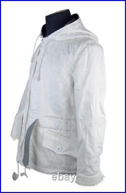 Ww2 German Reproductions Mouse Grey /white Winter Reversible Parka, Size S